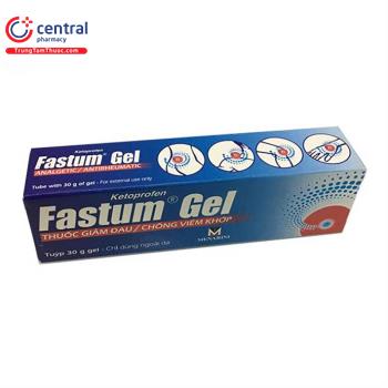 [CHÍNH HÃNG] Thuốc Fastum Gel 30g giảm đau cơ, gân, khớp, chấn thương