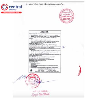 Thuốc Fasvon Rutin 1500mg hỗ trợ tăng sức bền mao mạch