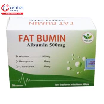 Thuốc FAT BUMIN giúp hỗ trợ tăng cường sức khỏe, giảm mệt mỏi
