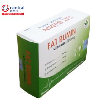 Thuốc FAT BUMIN giúp hỗ trợ tăng cường sức khỏe, giảm mệt mỏi