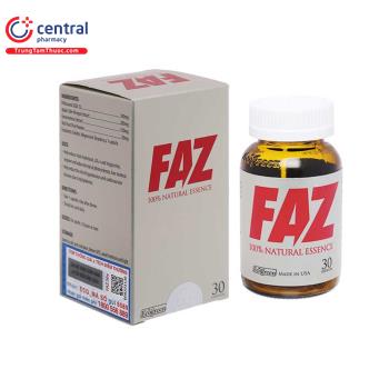 [CHÍNH HÃNG] Thuốc Faz điều hòa nồng độ Cholesterol trong máu