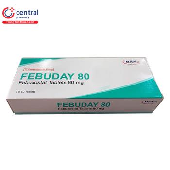 [CHÍNH HÃNG] Thuốc Febuday 80 - Giải pháp cho bệnh nhân mắc bệnh Gout