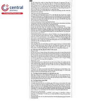 Thuốc trị Gout Feburic 80mg: tác dụng, liều dùng, tương tác thuốc