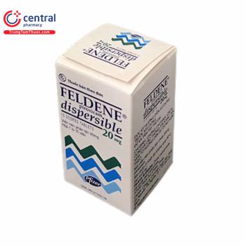 [CHÍNH HÃNG] Thuốc Feldene 20mg (lọ 15 viên) chống viêm, giảm đau