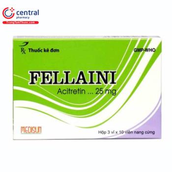 [CHÍNH HÃNG] Thuốc Fellaini 25mg- Điều trị bệnh vảy nến