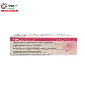 Femoxil Gel 25g - Hỗ trợ điều trị viêm phụ khoa, nấm ngứa âm đạo