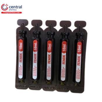 Fenik giúp bổ sung sắt, acid folic và dự phòng thiếu máu do thiếu sắt