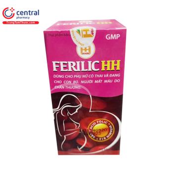[CHÍNH HÃNG] Thuốc Ferilic HH - bổ sung sắt và acid folic