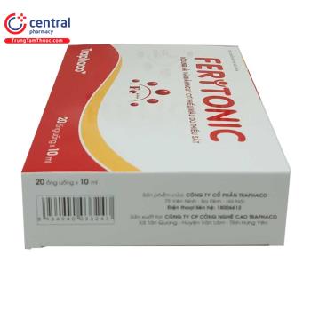 Thuốc Feritonic- cung cấp Sắt cải thiện thiếu máu do thiếu sắt