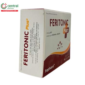 Thuốc Feritonic Plus+ Traphaco hỗ trợ điều trị thiếu máu do thiếu sắt
