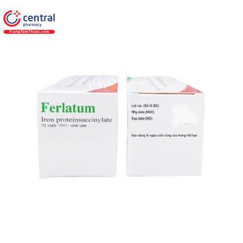 [CHÍNH HÃNG] Thuốc Ferlatum 40mg - thuốc bổ sung sắt