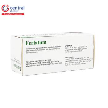 [CHÍNH HÃNG] Thuốc Ferlatum 40mg - thuốc bổ sung sắt