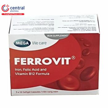 Thuốc bổ máu Ferrovit: Tác dụng, liều dùng và giá bán