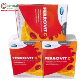 Thuốc Ferrovit C ngừa và điều trị tình trạng thiếu máu do thiếu sắt