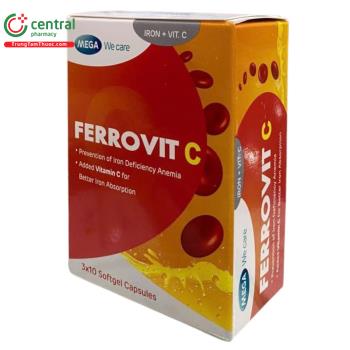 Thuốc Ferrovit C ngừa và điều trị tình trạng thiếu máu do thiếu sắt