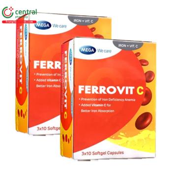 Thuốc Ferrovit C ngừa và điều trị tình trạng thiếu máu do thiếu sắt