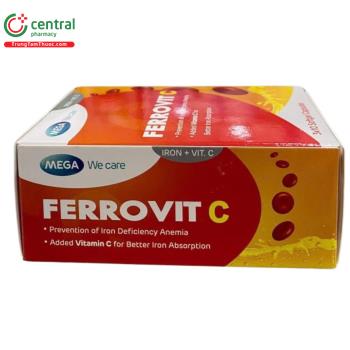 Thuốc Ferrovit C ngừa và điều trị tình trạng thiếu máu do thiếu sắt