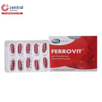 Thuốc bổ máu Ferrovit: Tác dụng, liều dùng và giá bán