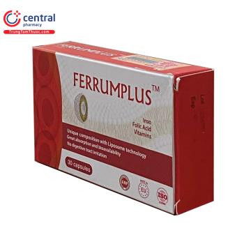 [CHÍNH HÃNG] Thuốc bổ sung sắt dạng viên Ferrumplus