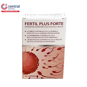[CHÍNH HÃNG] Thuốc Fertil Plus Forte tăng chất lượng sinh sản nữ giới