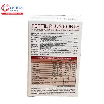 [CHÍNH HÃNG] Thuốc Fertil Plus Forte tăng chất lượng sinh sản nữ giới