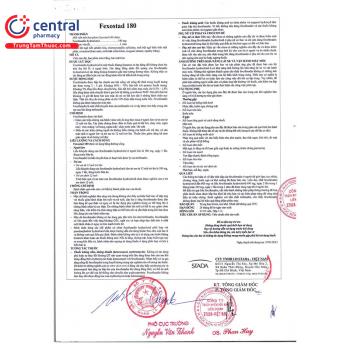 Thuốc Fexostad 180 điều trị viêm mũi dị ứng - lưu ý khi dùng