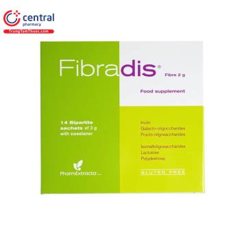 [CHÍNH HÃNG] Thuốc Fibradis - giảm táo bón ở người lớn và trẻ em