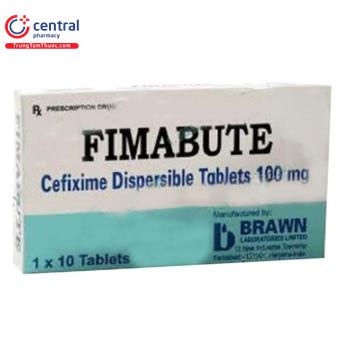 [CHÍNH HÃNG] Thuốc Fimabute 100mg giúp điều trị nhiễm khuẩn hiệu quả