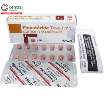 Thuốc Finasteride Teva 1mg trị rụng tóc do thiếu hụt hormone androgen