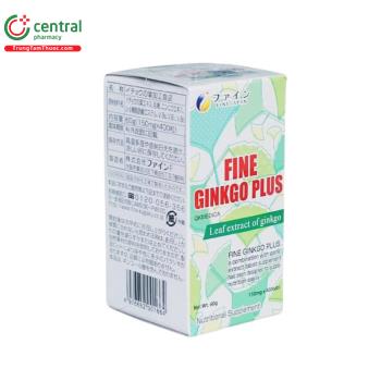 Thuốc Fine Ginkgo Plus - Tăng tuần hoán máu, tăng chức năng não bộ