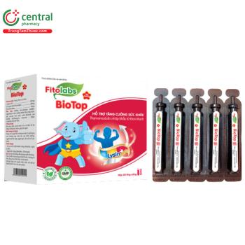 Thuốc Fitolabs Biotop - Siro giúp bé ăn ngon, tăng sức đề kháng