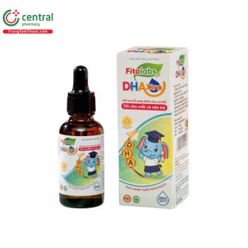 Fitolabs DHA Xtra hỗ trợ tốt cho não bộ và thị lực ở trẻ trên 3 tuổi