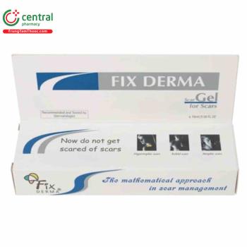 Thuốc Fix Derma Scar Gel mờ sẹo, làm mềm và mịn da vùng sẹo hiệu quả