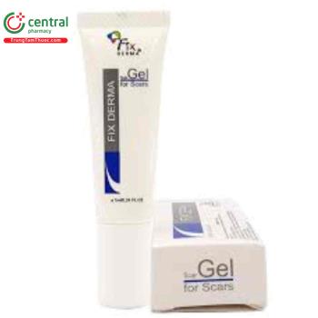 Thuốc Fix Derma Scar Gel mờ sẹo, làm mềm và mịn da vùng sẹo hiệu quả