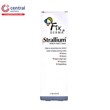 [CHÍNH HÃNG] Fixderma Strallium Stretch Mark Cream (75g) trị rạn da