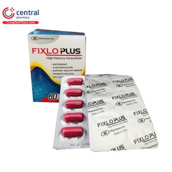 [CHÍNH HÃNG] Thuốc Fixlo Plus - Giải pháp chống lão hóa da tối ưu