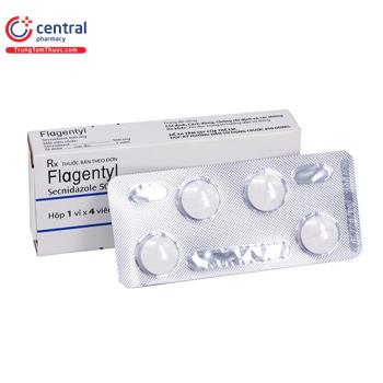 Thuốc Flagentyl 500mg - Thuốc điều trị amip gan và viêm âm đạo