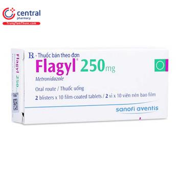Thuốc Flagyl 250mg (Metronidazole 250mg): tác dụng, chỉ định, giá bán