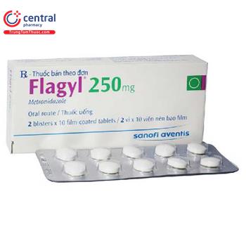 Thuốc Flagyl 250mg (Metronidazole 250mg): tác dụng, chỉ định, giá bán