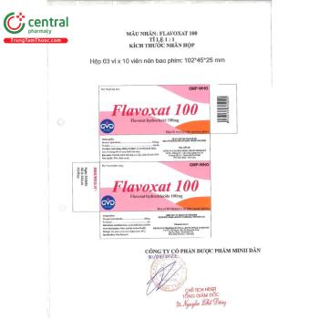 Thuốc Flavoxat 100mg giảm co thắt, cải thiện triệu chứng đường tiết niệu