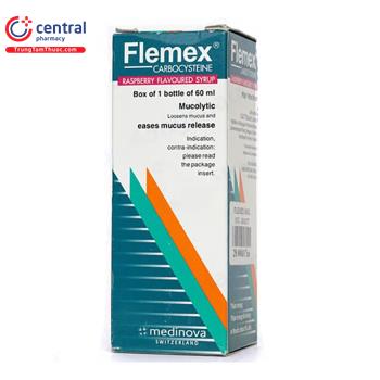 Thuốc Flemex 60ml - Thuốc điều trị rối loạn hô hấp, viêm xoang