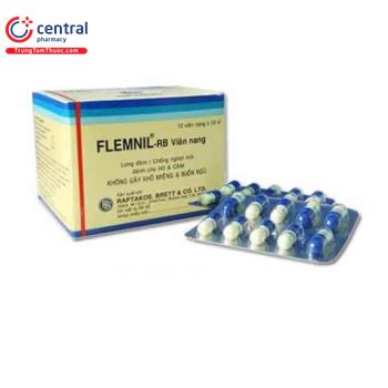 [CHÍNH HÃNG] Thuốc Flemnil-RB điều trị ho lâu ngày không khỏi