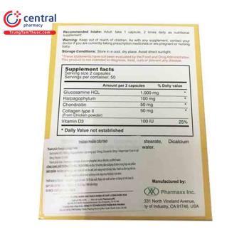 [CHÍNH HÃNG] Thuốc Flexcap - Hỗ trợ điều trị đau nhức xương khớp