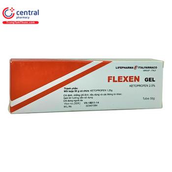 Thuốc Flexen gel - Thuốc giảm đau do cơ, gân, khớp, chấn thương