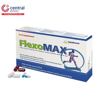 FlexoMax Imexpharm giảm đau xương khớp hiệu quả. Cách dùng FlexoMax