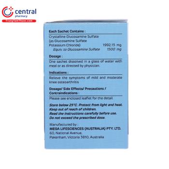 Thuốc Flexsa 1500 dự phòng và điều trị thoái hóa các khớp