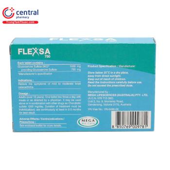 Thuốc Flexsa 750 - Thuốc điều trị bệnh thoái hoá xương khớp