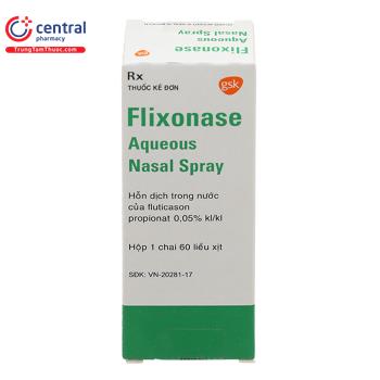 Thuốc xịt mũi Flixonase - Thuốc điều trị viêm mũi dị ứng