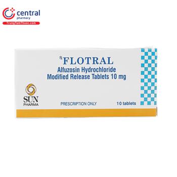 Thuốc Flotral 10mg - điều trị tăng sản lành tính tuyến tiền liệt