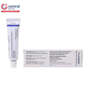 [CHÍNH HÃNG] Thuốc Flucinar - Thuốc da liễu trị chàm, vảy nến